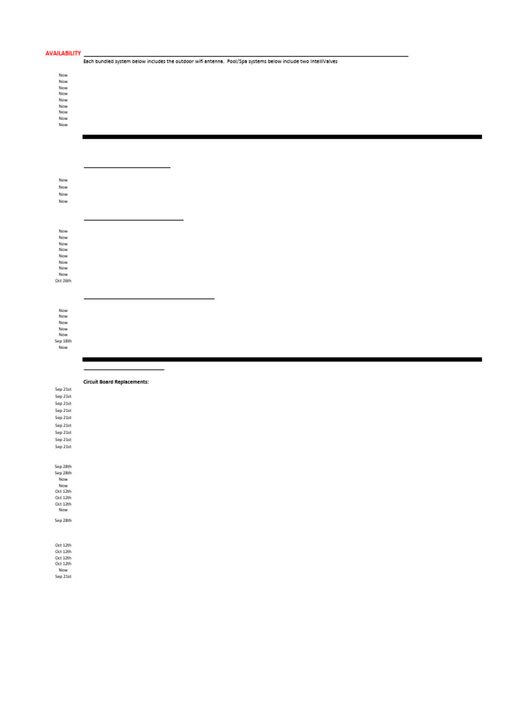 Intellicenter Control System Replacement Parts | PDF | Relay ...
