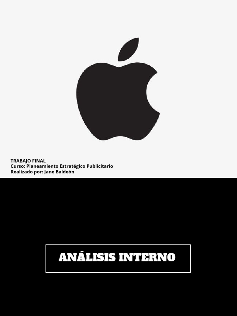 Trabajo Final - Apple | PDF | Apple Inc. | Marca