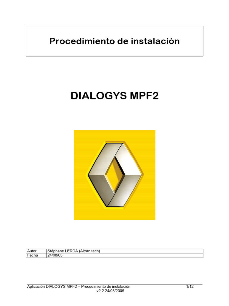 Installation MPF Esp | PDF | Botón (Computación) | Servidor (Computación)