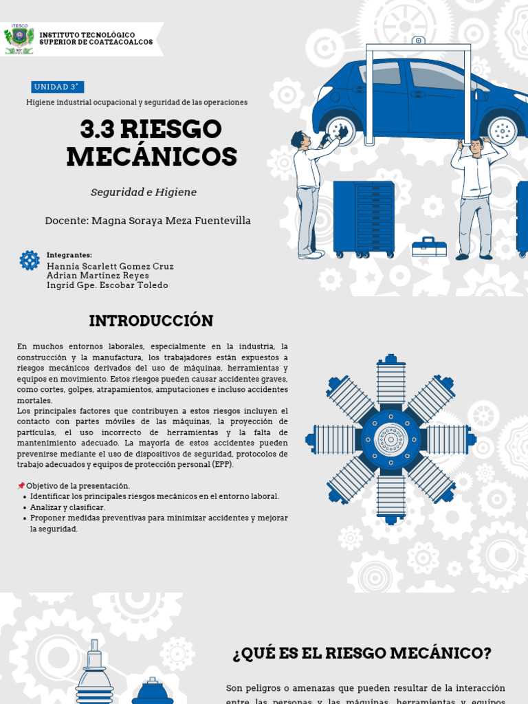 Riesgos Mecánicos - 20250328 - 103647 - 0000 | PDF | Herramientas ...