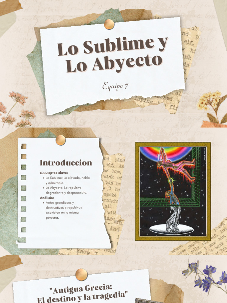 Lo Sublime y Lo Abyecto en la Cultura | PDF | Misticismo | Ascetismo