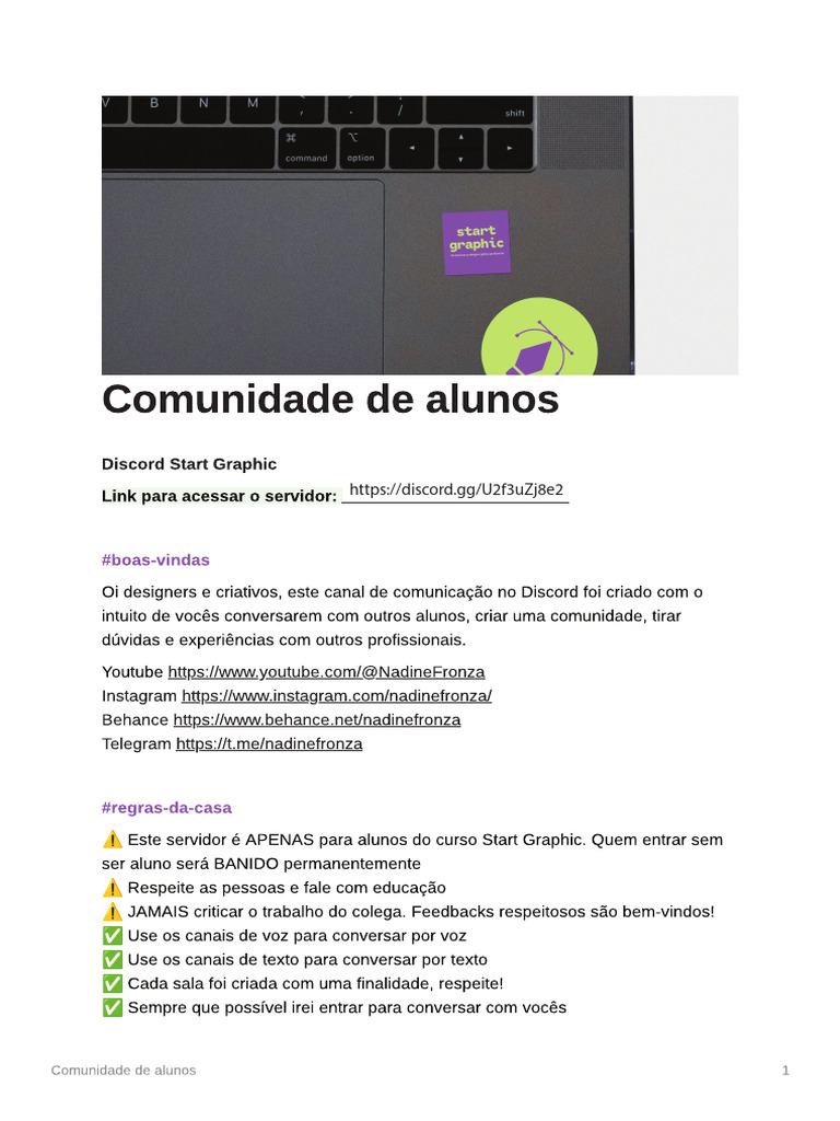 Servidor Discord SG | PDF