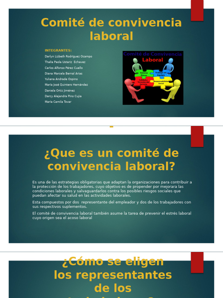 Comité de Convivencia Laboral Ficha2207085, Gestión Administrativa | PDF