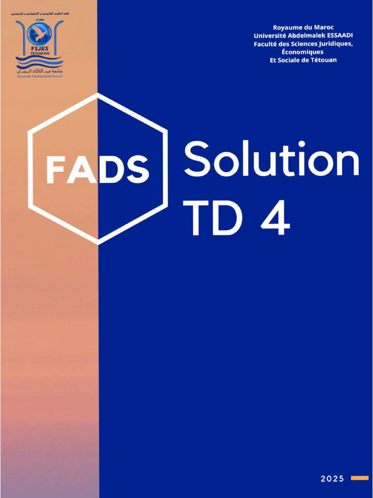 TD 4 Solution | PDF