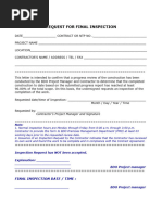 Fuel Request Form Template | PDF