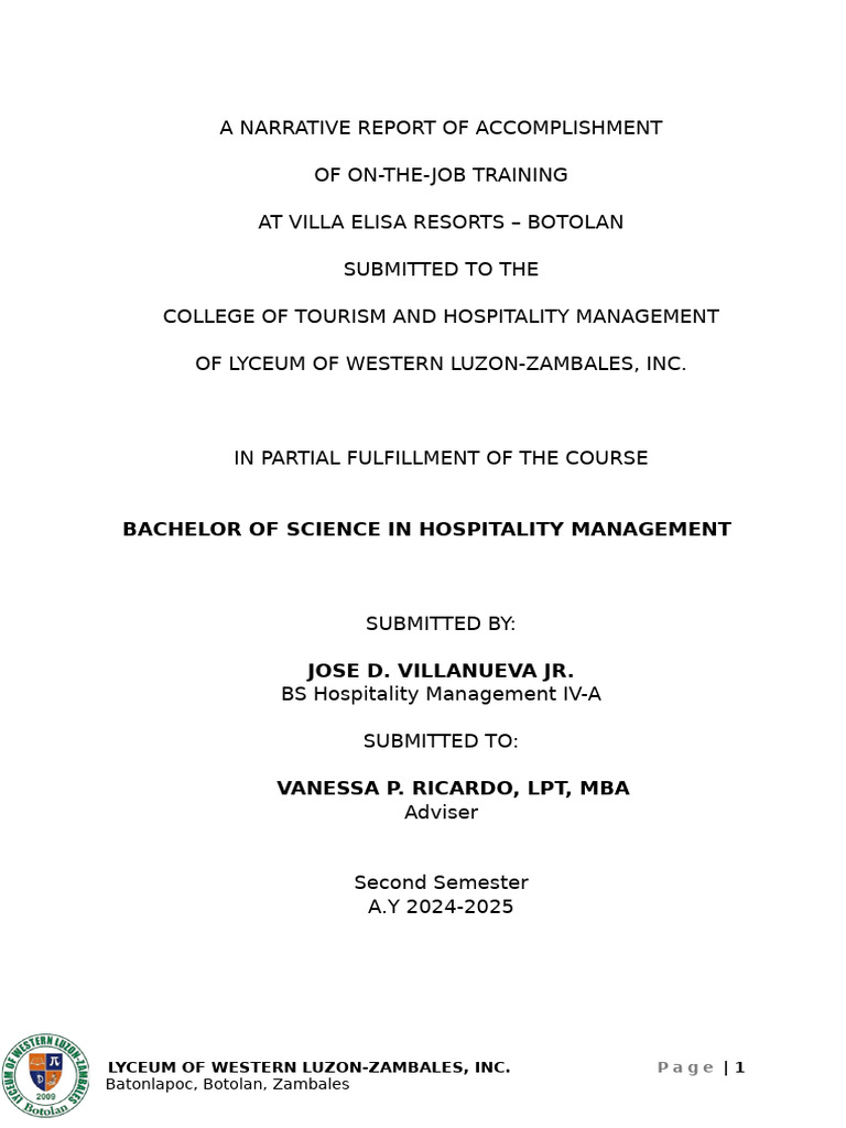 Narrative Ading | PDF | Chef | Kitchen