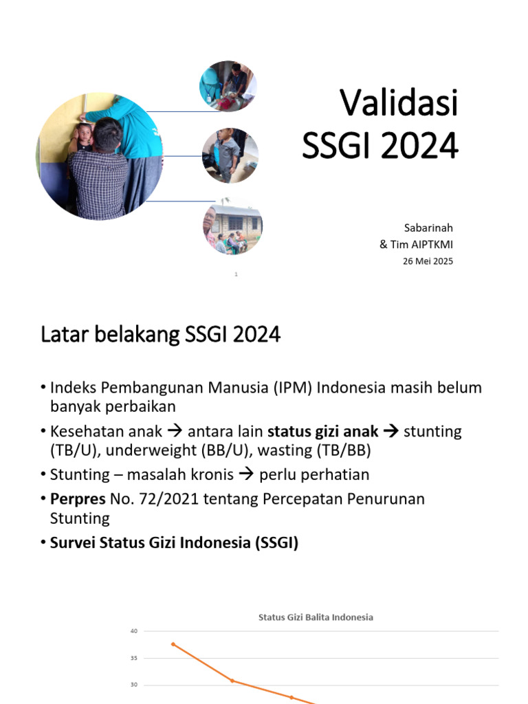 Validasi Data SSGI 2024 di Indonesia | PDF