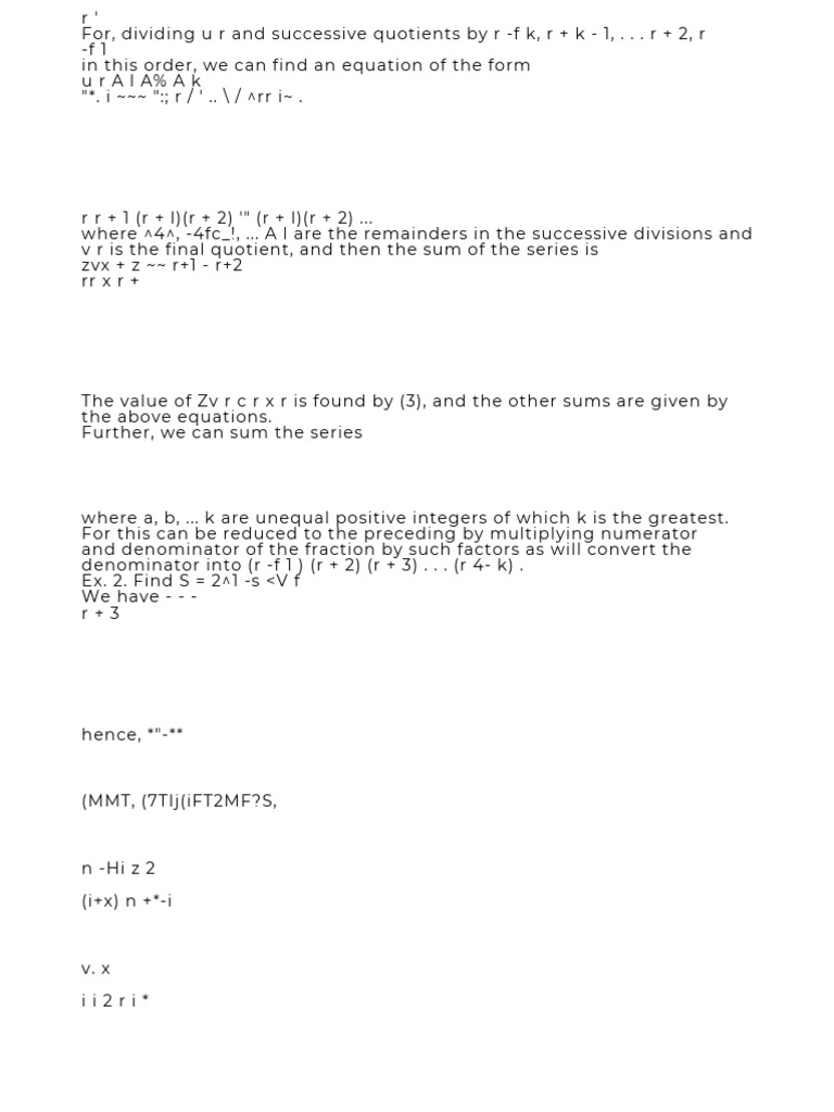 Barnard & Child - Solution For Higher Algebra (0) - Libgen - Li PDF | PDF | Mathematical ...