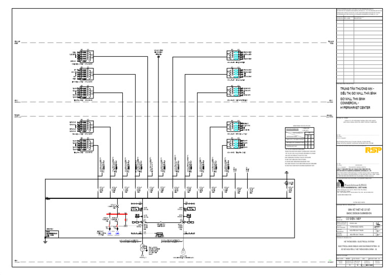 E - BD-1201 - Electrical Main Single Line Diagram System | PDF