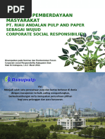 Sejarah SIngkat PT. Riau Andalan Pulp and Paper | PDF