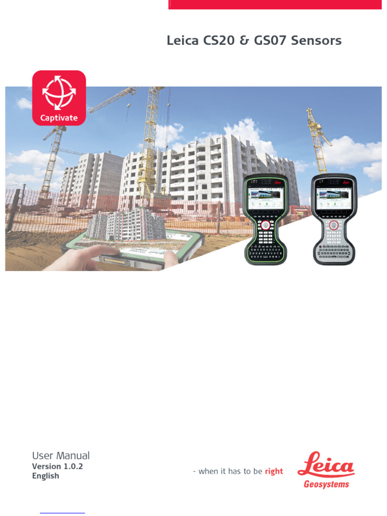 Leica CS20 Manual | PDF | Safety