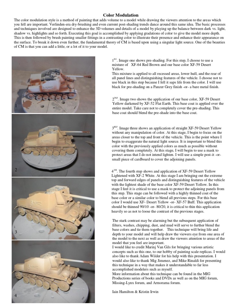 Color Modulation | PDF | Color | Paintings