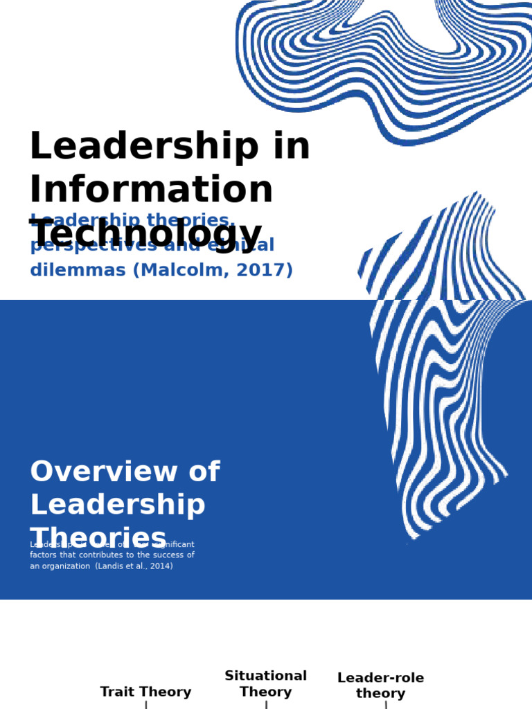 Leadership in IT | PDF | Leadership | Servant Leadership
