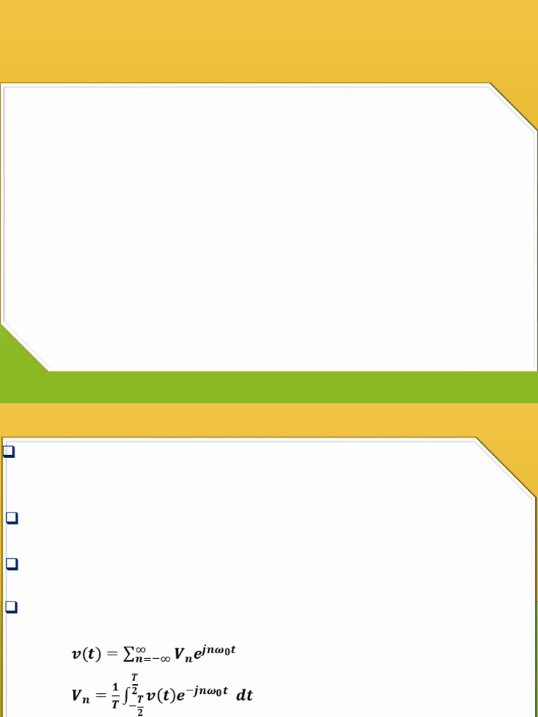 3-Signal-Analysis Fourier Series Analysis Lecture-03 | PDF | Spectral Density | Fourier Transform