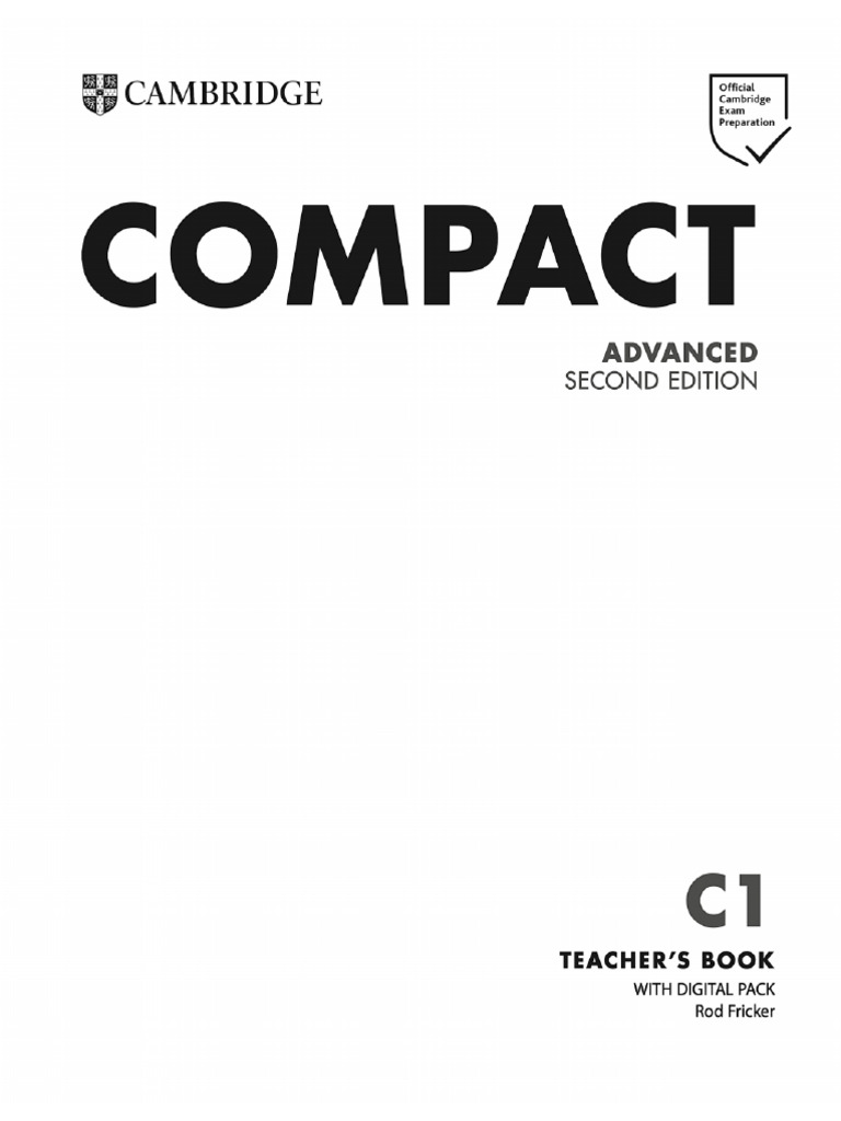Compact Teacher's Book | PDF
