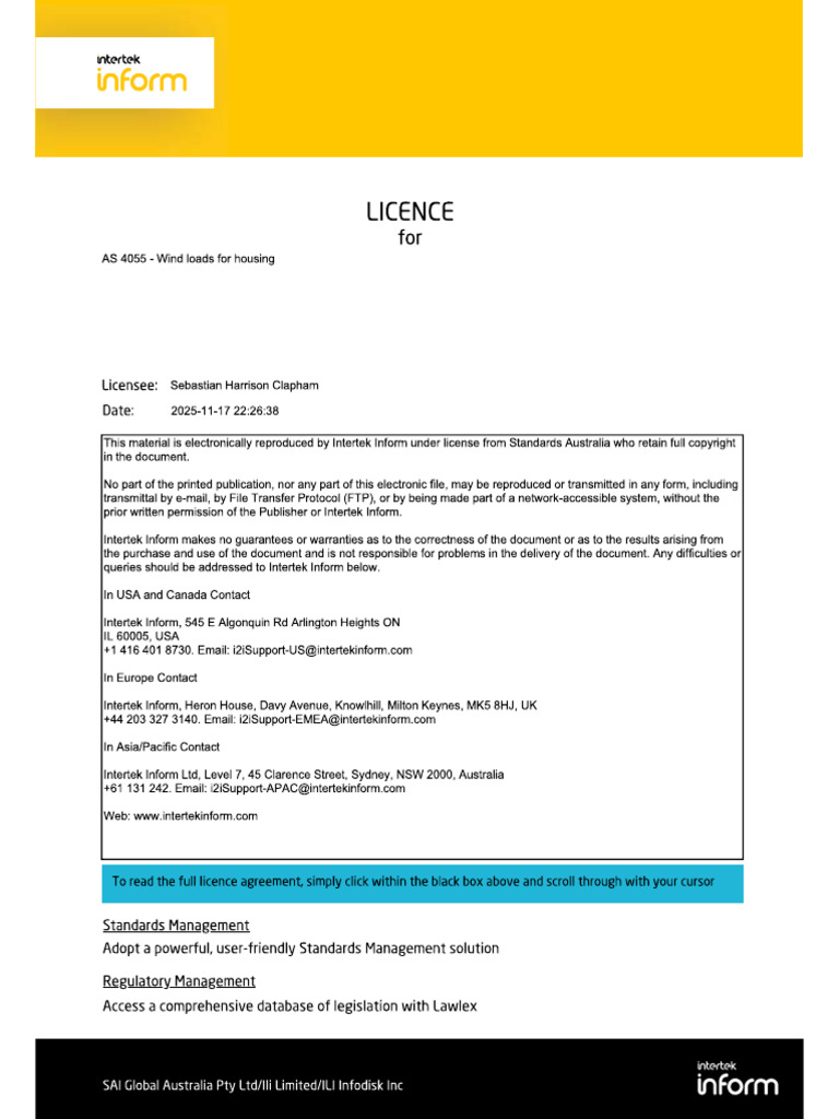 AS 4055:2021 Wind Loads for Housing | PDF | Length | Wound