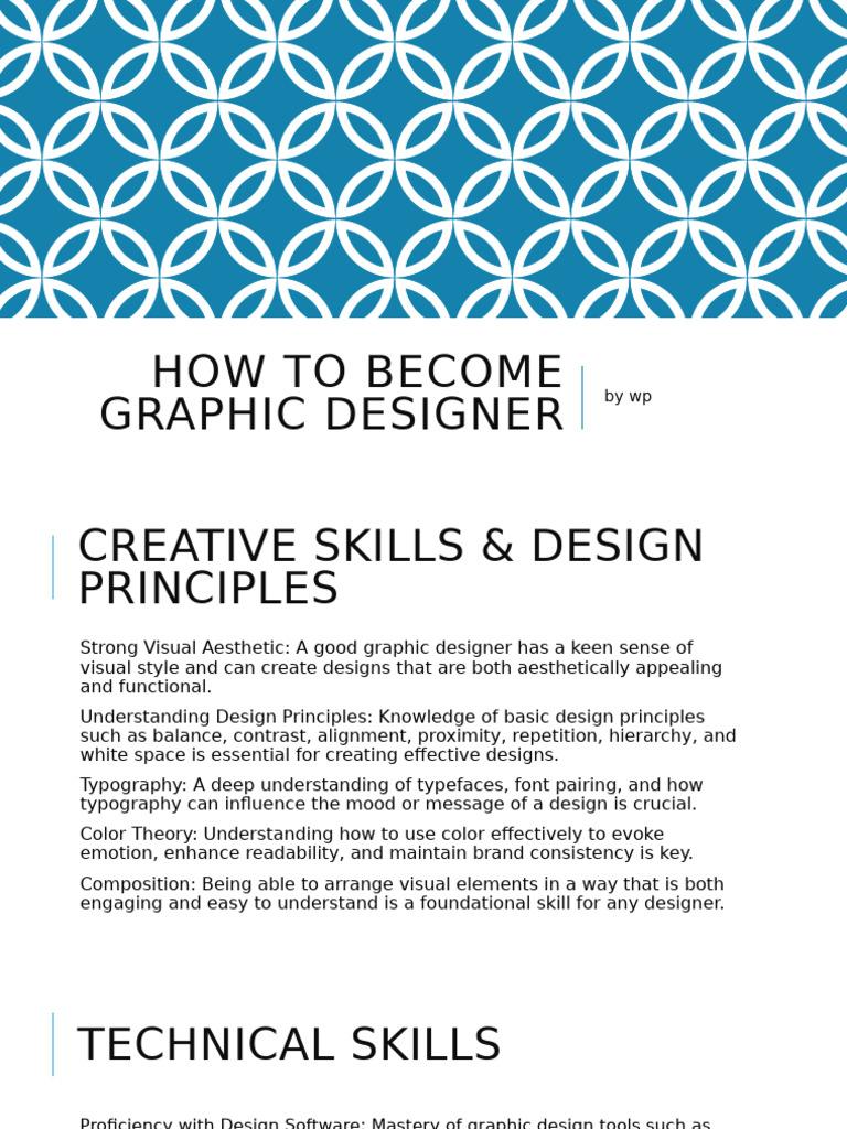 How To Become Graphic Designer Tips | PDF | Graphic Design | Web Design