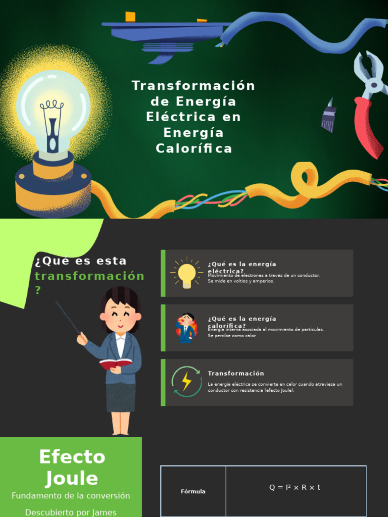Transformación de Energía Eléctrica a Calor | PDF | Ingenieria ...