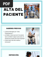 Alta Del Paciente | PDF | Hospital | Enfermería