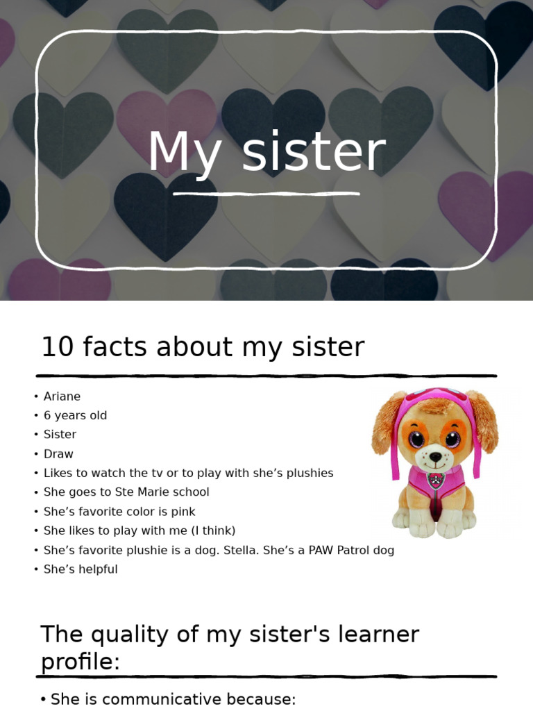 My Sister | PDF