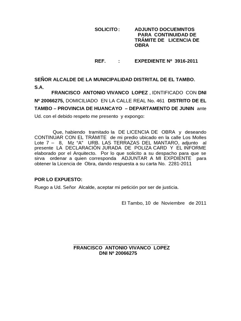 Adjunto Documentos para Continuidad de Tramite | PDF | Costa Rica | Control de acceso
