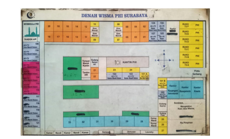 Wisma Denah | PDF
