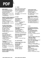 Civil List of IAS Officers | PDF | Government Of India