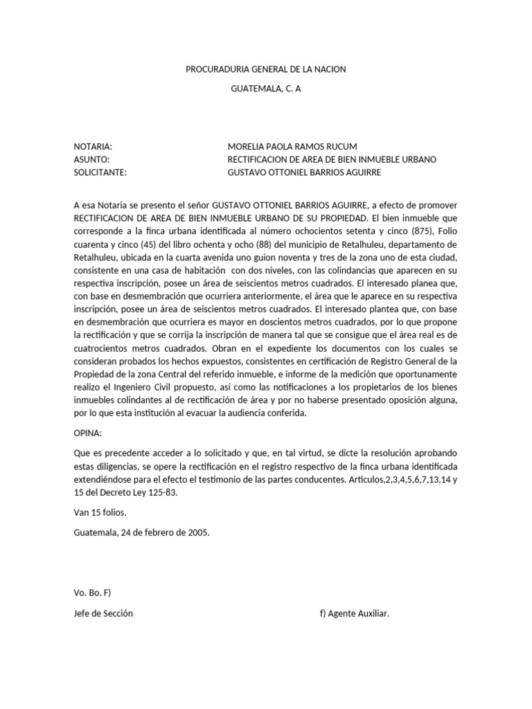 Dictamen Favorable de La Procudarudia General de La Nacion | PDF