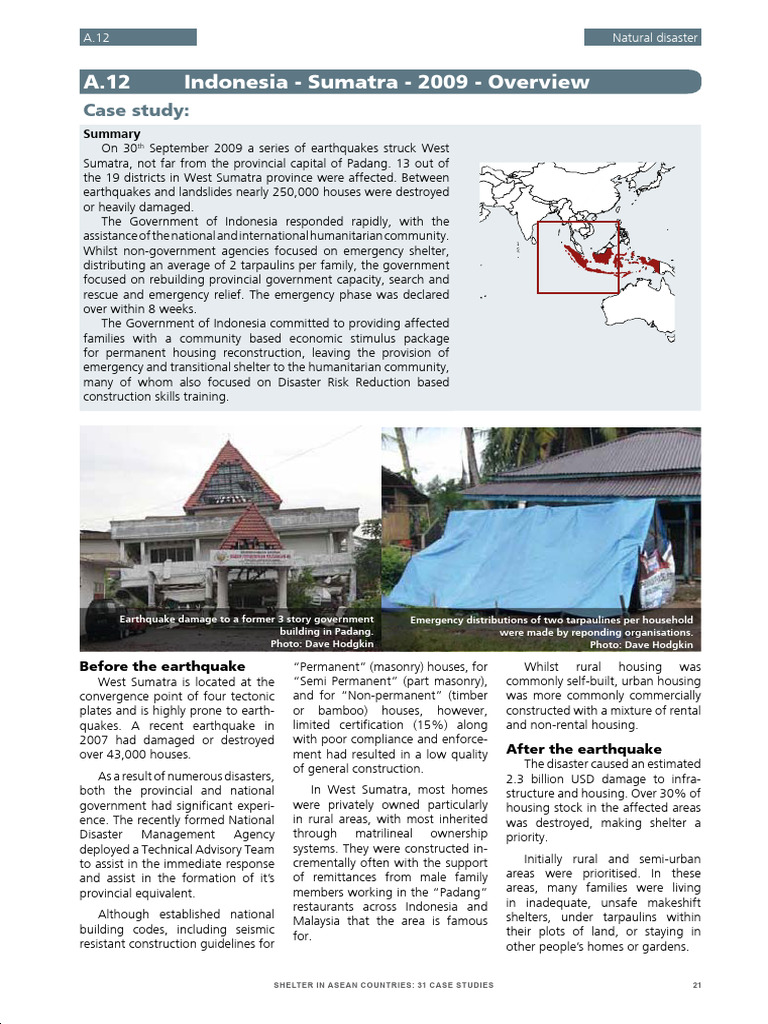 Shelter Projects ASEAN Booklet 2 | PDF | Brick | Earthquakes