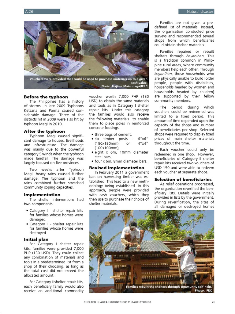 Shelter Projects ASEAN Booklet 3 | PDF