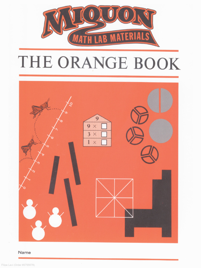 Miquon Math Orange Book Level 1 GR 1 | PDF
