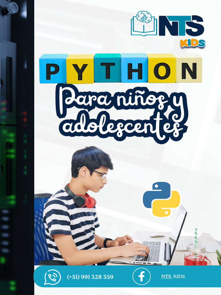 Brochure - Python para Niños y Adolescentes | PDF | Python (lenguaje de ...