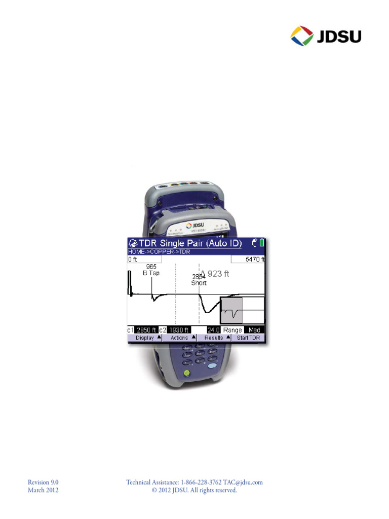 Quick Card HST3000 Auto-ID Time Domain Reflectometer (Auto-ID TDR) | PDF | Computer Engineering ...