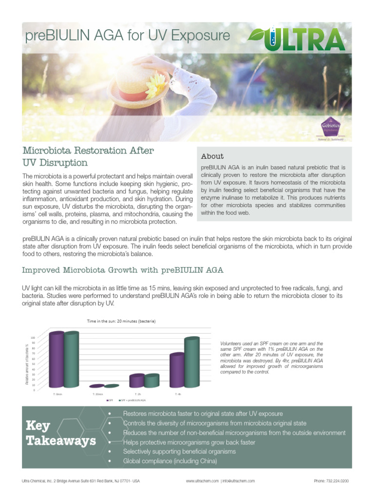 PreBiulin AGA For UV Ultra Leaflet 01.23.23 | PDF | Microorganism ...