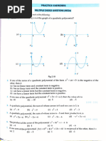Class 10 Maths Polynomials PYQs | PDF