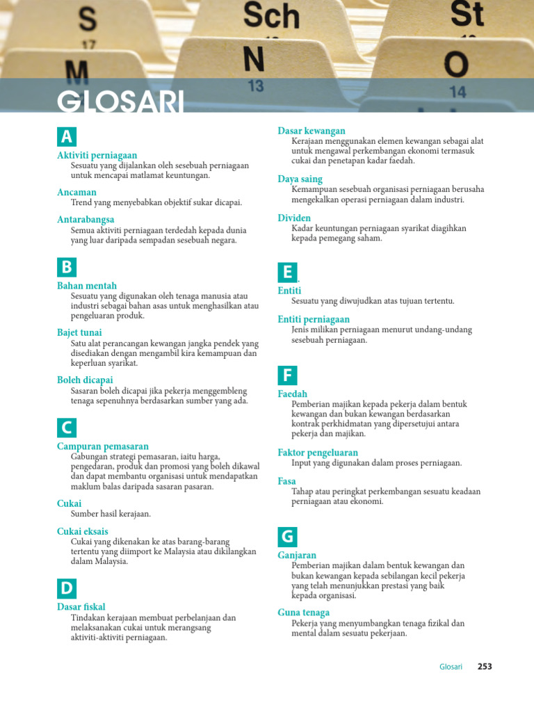 Glosari Ting 4 | PDF