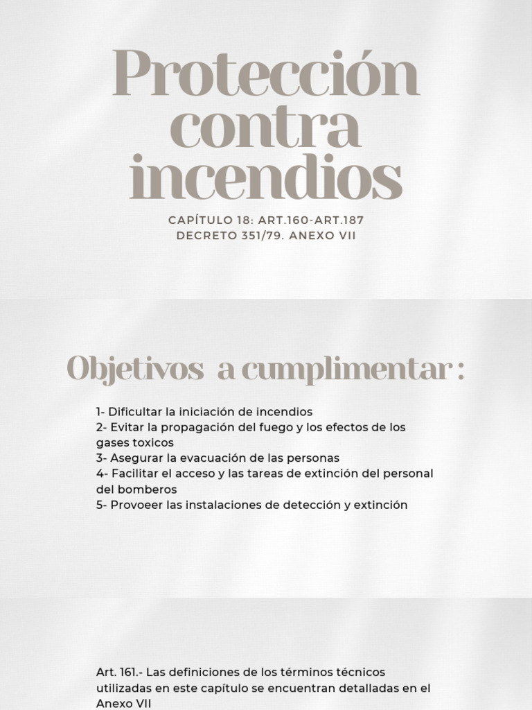 Proteccion Contra Incendios | PDF | Incendios | Combustión