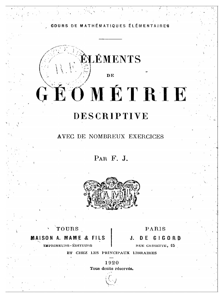 Géometrie | PDF