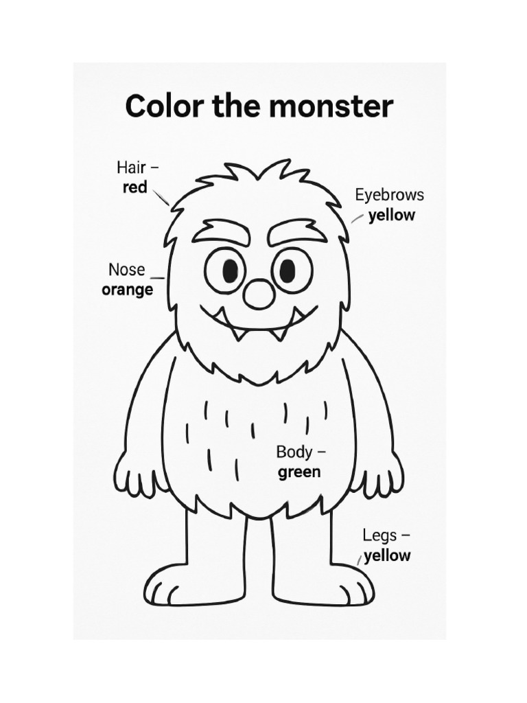 Actividades de Los Colores | PDF