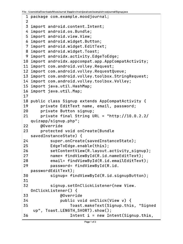 Print Mobile Java | PDF