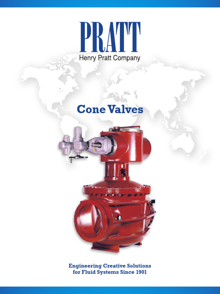 Pratt Cone Valve Brochure | PDF | Valve | Pump