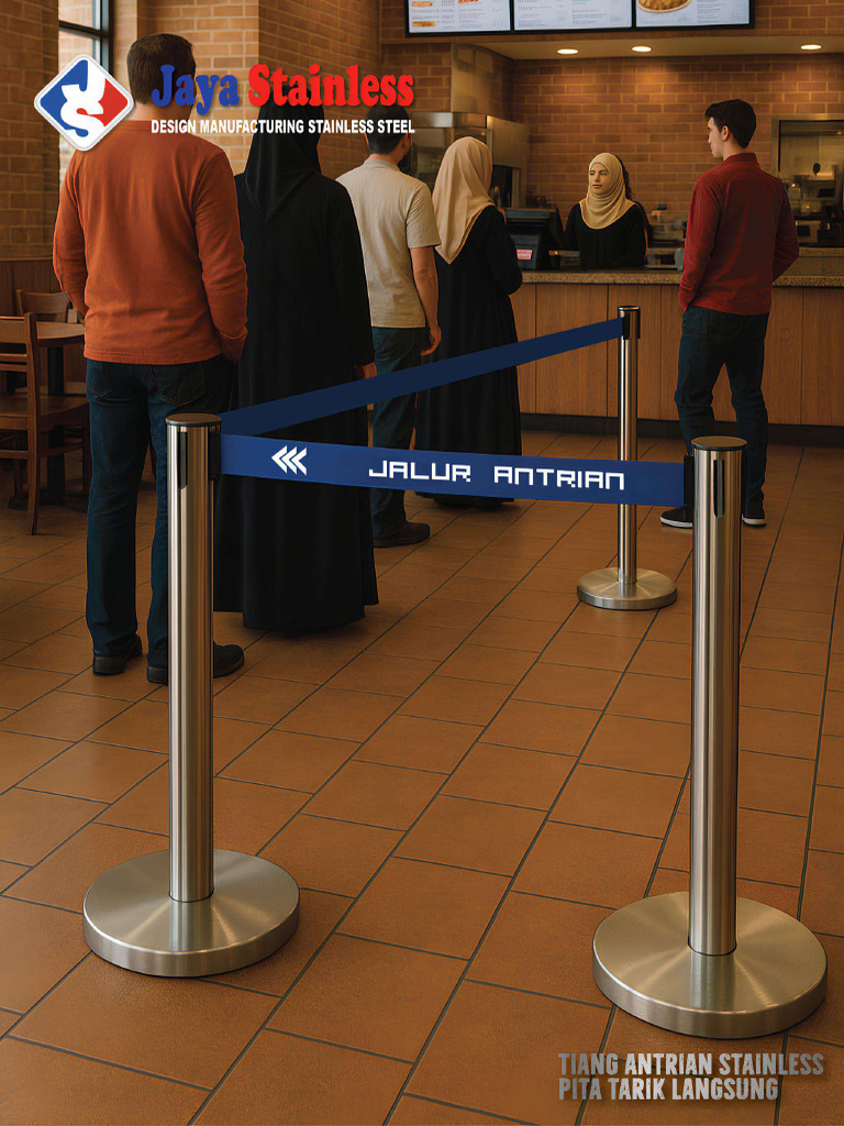 Tiang Pembatas Antrian | PDF