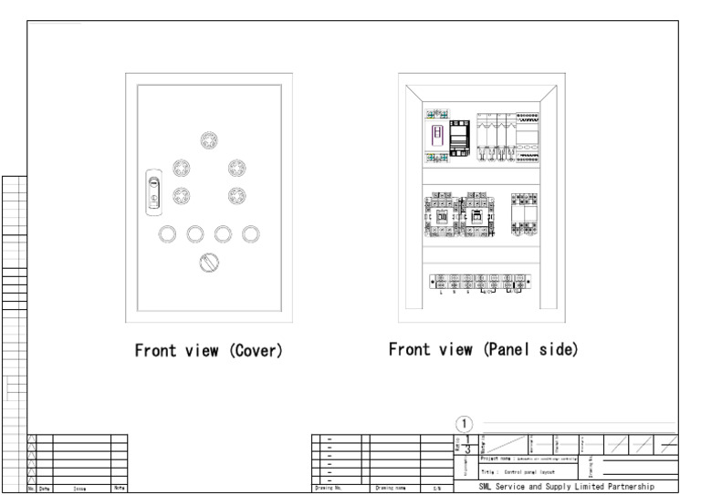 Control panel layout | PDF