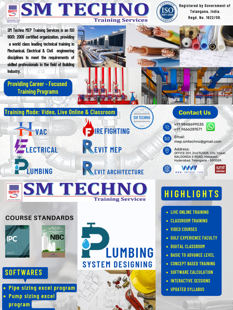 Plumbing System Designing Course Syllabus | PDF | Water Heating | Tap ...