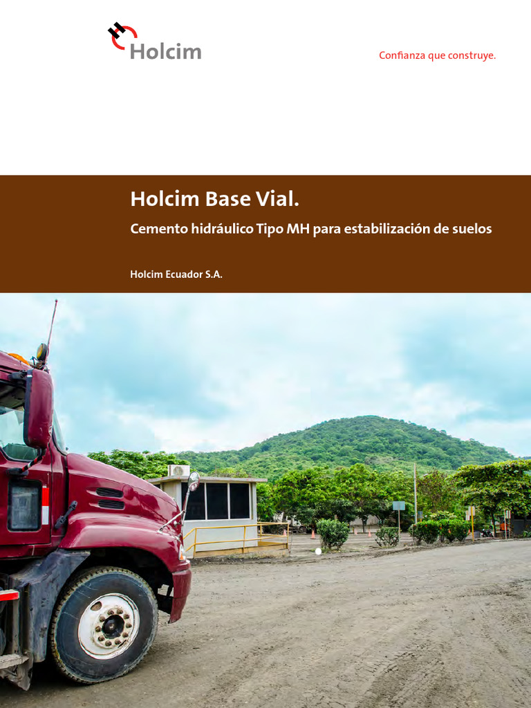 Holcim Base Vial | PDF | Agua | Cemento