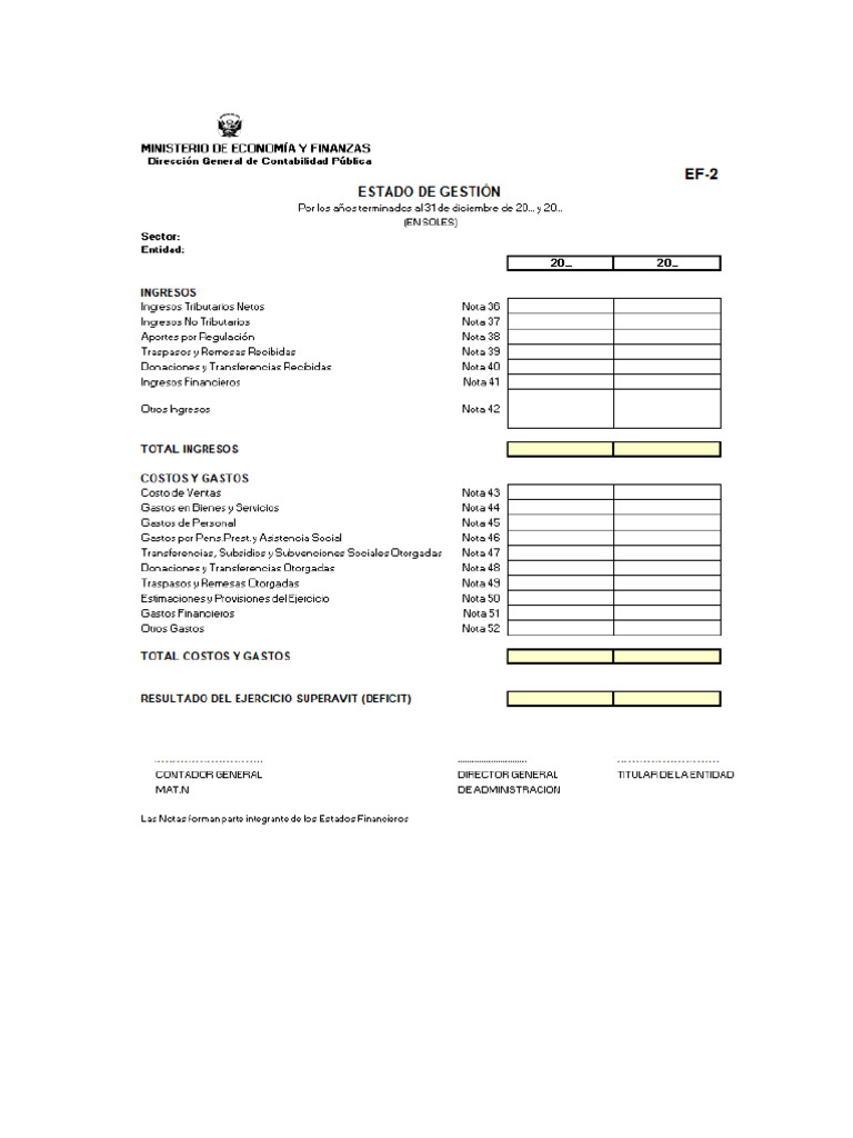 Formato EF-2 | PDF