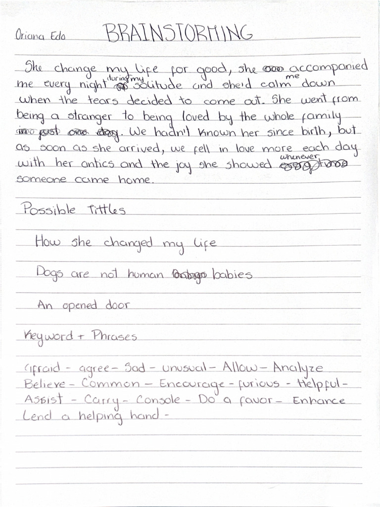 Brainstorming Memoir | PDF