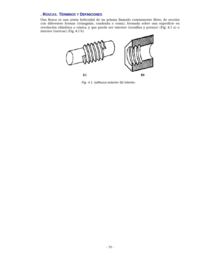 Guia de Roscas y Tornillo | PDF | Tornillo | Herramientas de corte