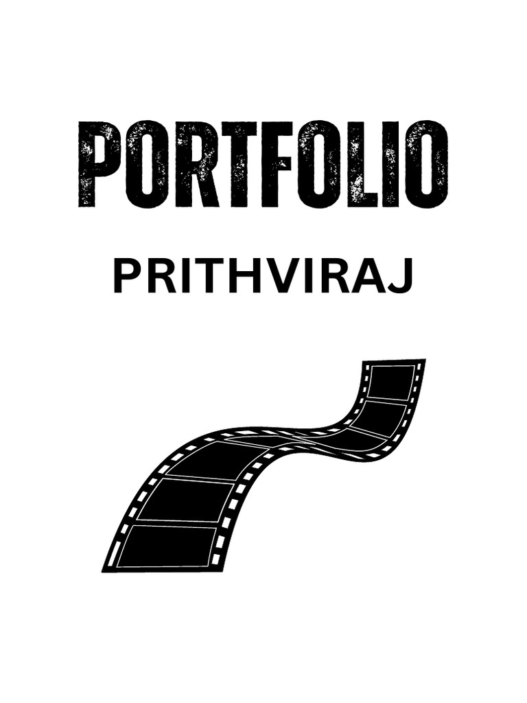 Porfolio Prithviraj-Compressed | PDF