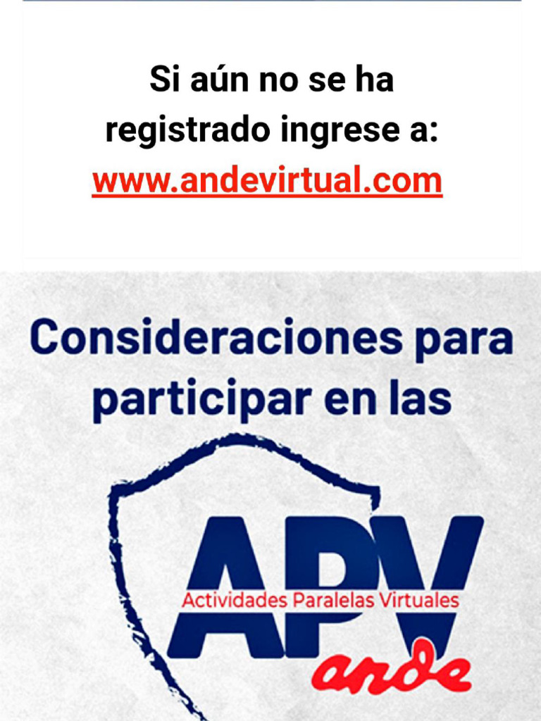 Consideraciones para Participar en Las APV | PDF